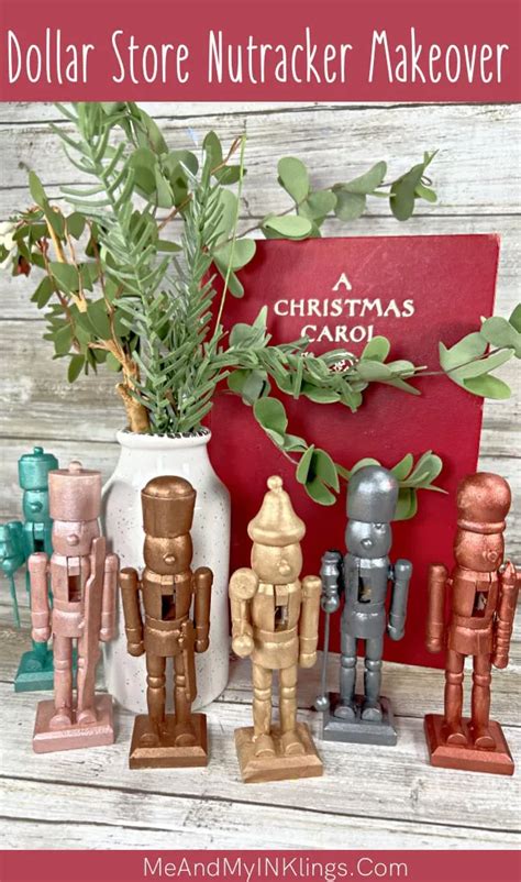 Dollar Store Nutcracker Makeover Laura Kellys Inklings