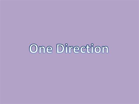 One Direction Pptx
