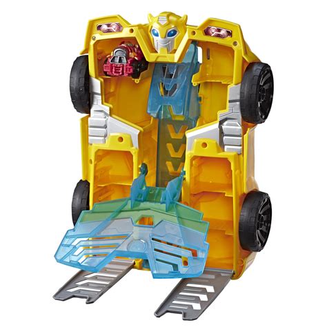 Transformers Playskool Heroes Rescue Bots Academy Bumblebee Track Tower