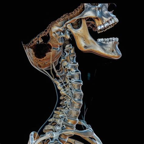 This Image Shows The Side View Of The Pharynx From A 3d Scan The