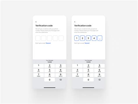 Daily Ui 11 Verification Code Screen By Veronica K On Dribbble