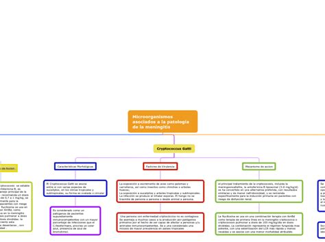 Microorganismos Asociados A La Patología D Mind Map