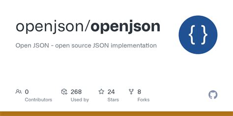 Github Openjsonopenjson Open Json Open Source Json Implementation