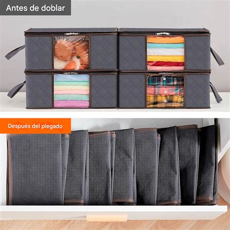 Set X6 Bolsas Organizadoras Ropa Almacenamiento Caja — El Rey Del