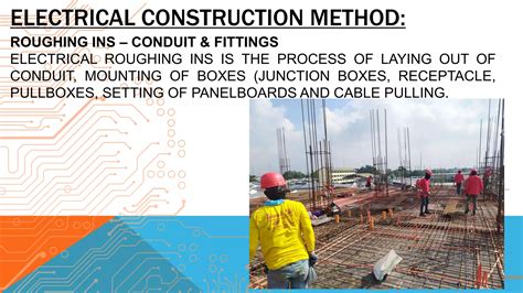 Electrical Works In Construction Industrypptx