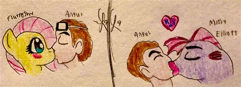 Angus Being Kissy By Lugialover249 On Deviantart