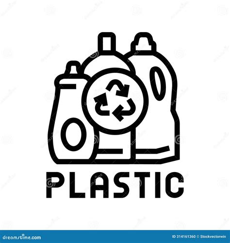 Plastics Recycling Symbol Recycle Triangle With Number And Resin