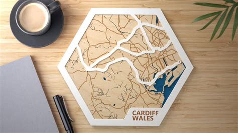 Layered Maps R Lasercutting