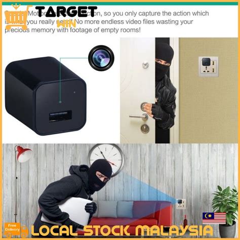1080p Mini Hidden Dv Kamera Socket In Home Security Usb Phone Charger