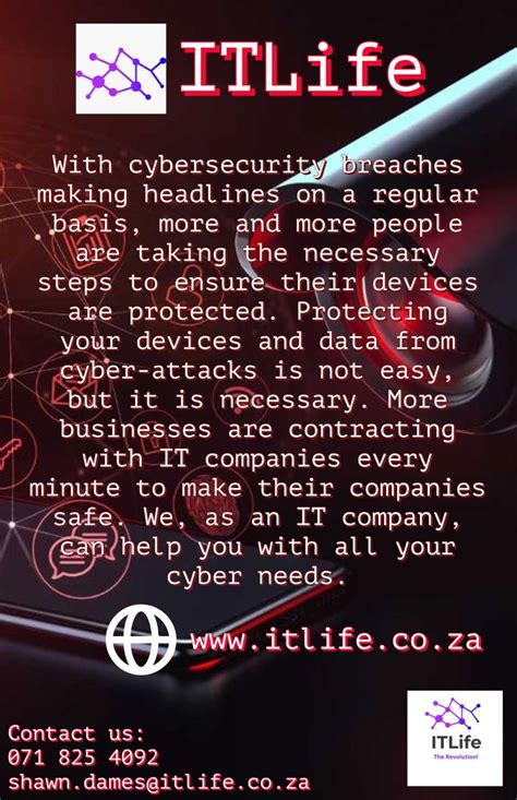 Itlife On Linkedin Cybersecurity Data Security Cyber Like