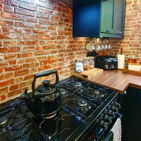 Manhattan Rustic Red Brick Effect Tiles