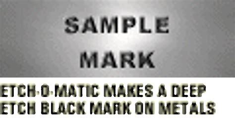 Etch O Matic Caswell Inc