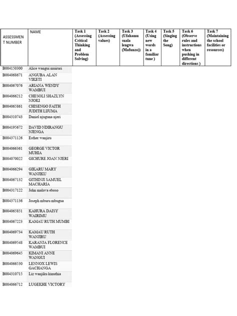 Assessment Grade 3 Pdf