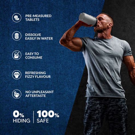 Creatine Monohydrate 1500mg 20 Effervescent Tablets Pink Lemonade