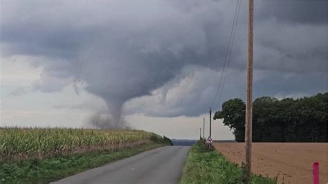 Watch Video Footage Of Small Tornado In Southern France Sky News
