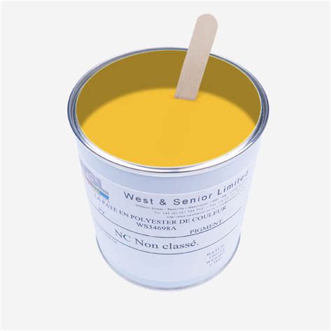 Translucent Amber Tint Pigment Translucent Pigments For Polyester And