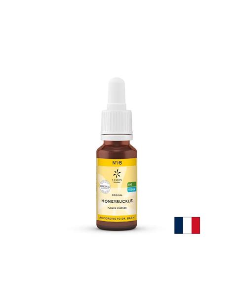 Цветна есенция Орлов нокът Honeysuckle N°16 Присъствие в настоящето и освобождаване от