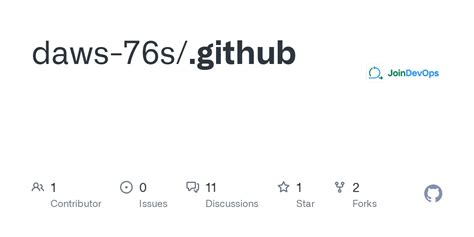 Github Daws 76sgithub