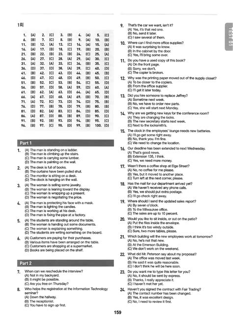 Lời Thoại Transcript Sách Sparta Toeic 1 £ 1 Al 2 Cl 3 B L 4 6 Bl