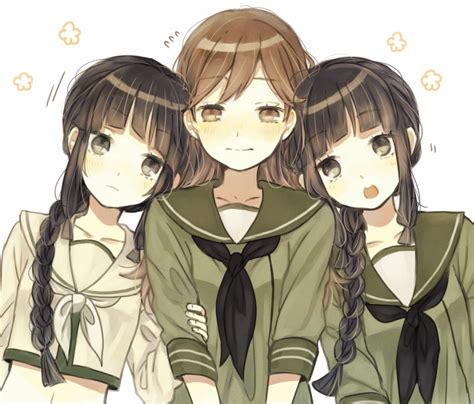 Anime Three Friends