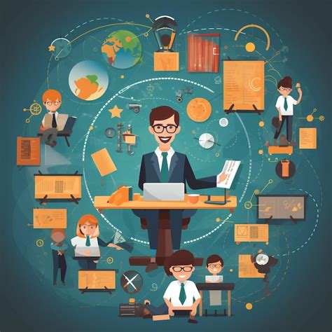 Premium Photo Pedagogy Concept With An Icon Is A Method