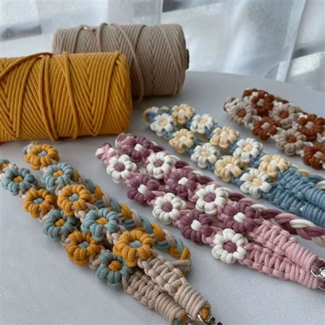 beginner level macrame tutorial learn macrame macrame bag strap macrame bag hanger