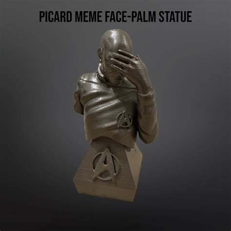 Captain Picard Facepalm Text