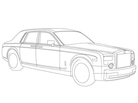 Målarbilder Rolls Royce
