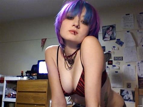 Hot Amateur Goth Purple Hair Tits Webcam Porn Pictures Xxx Photos Sex