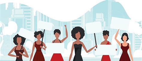 Chinese Girl With Protest Banner Vector Sale Poster Beauty Vector Sale