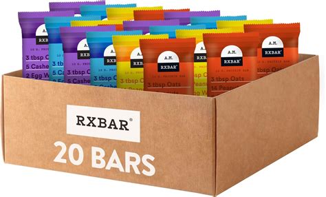 Rxbar Protein Bars 12g Protein Gluten Free Snacks
