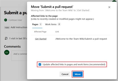 Add Edit Reorder And Manage Wiki Pages Azure Devops Microsoft Learn