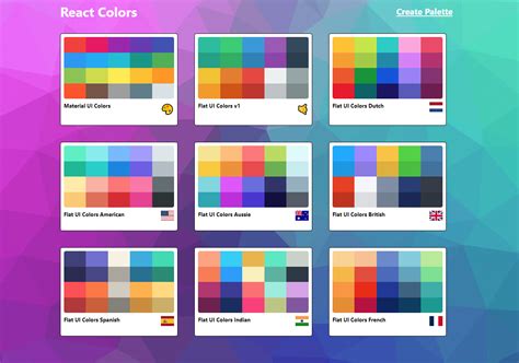 Github Guillaumeauger85 React Color Palette Generator Full React App