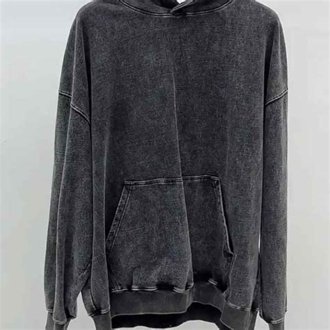 Vintage Washed Hoodie High Quality French Terry Custom