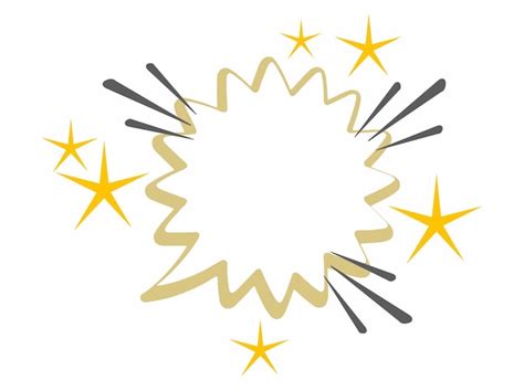 Premium Vector Comic Bubble Design Element Illustration