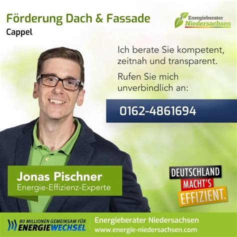 Förderung Der Dach Und Fassadendämmung Für Cappel Energieberater Niedersachsen Und Bremen