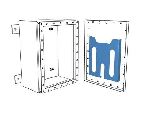 Document Pocket For Nema 6p Ip68 Enclosures Slayson