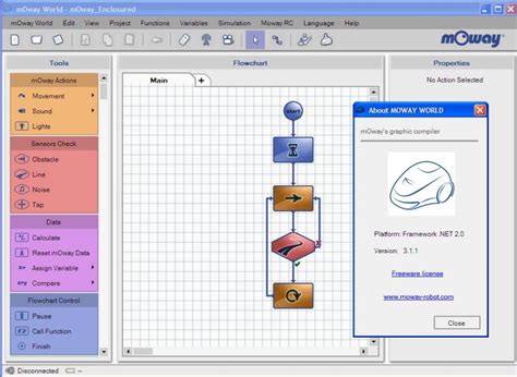 Robot Moway Programma Di Gestione Versione 30