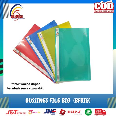 Jual Map Big Busines File F4 Warna Pcs Shopee Indonesia