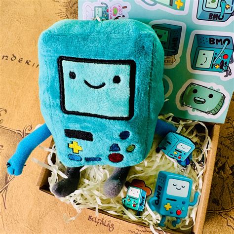Adventure Time Bmo Plush T Box Cute Game Console Doll Cartoon