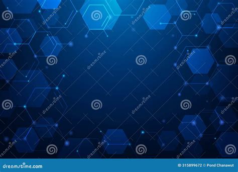 Science Hexagon Infographic Vector Illustration