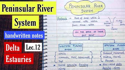 Understanding The Peninsular River System Of India Galaxy Ai