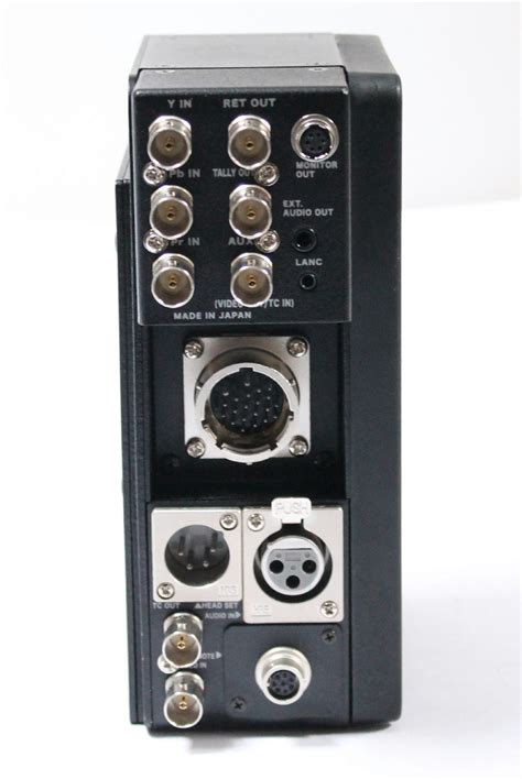 Sony Nipros Ds 460 Camera Interface Unit For Hvr S270u Camcorder Technology