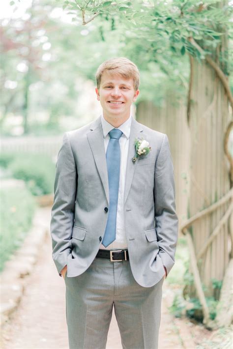 Dark Grey Suit With Dusty Blue Tie At Melissa Joanne Blog