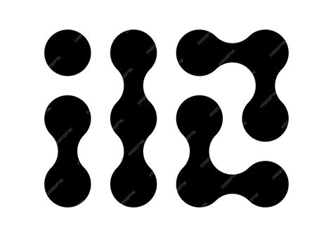 Premium Vector Connected Dots Icon Circles Pattern Sign Integration