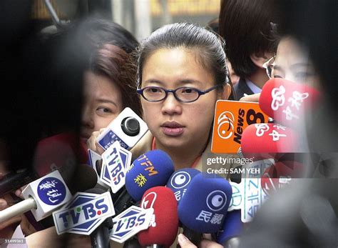 Chu Mei Feng Former Taipei City Councillor Speaks To The Press 25 News Photo Getty Images