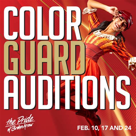 Broken 2026 Pride Of Broken Arrow Color Guard Starts Tonight No