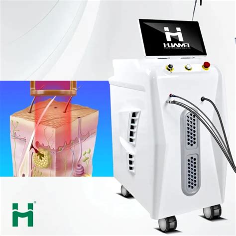 2025 New Technology Huamei Alex Laser Hair Removal 755nm 1064nm Long Pulse Laser Alexandrite