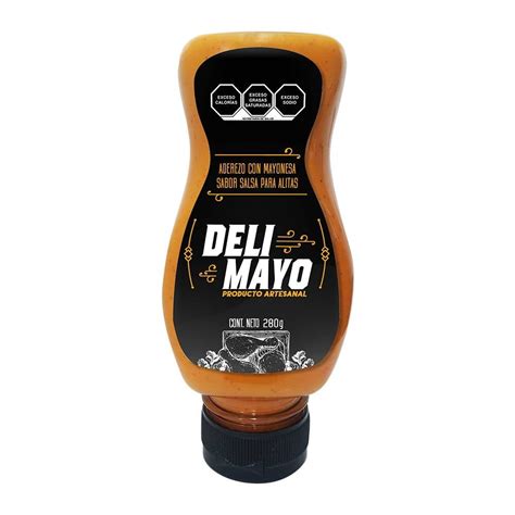 Aderezo Deli Mayo Con Mayonesa Sabor Salsa Para Alitas 280 G Walmart