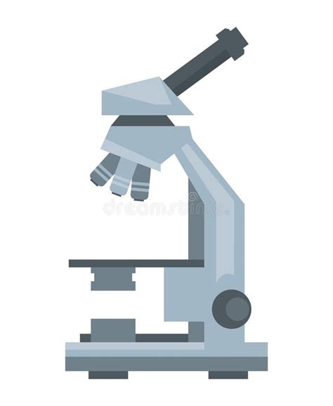 Microscope Laboratory Equipment Stock Vector Illustration Of Medical Research 342722759